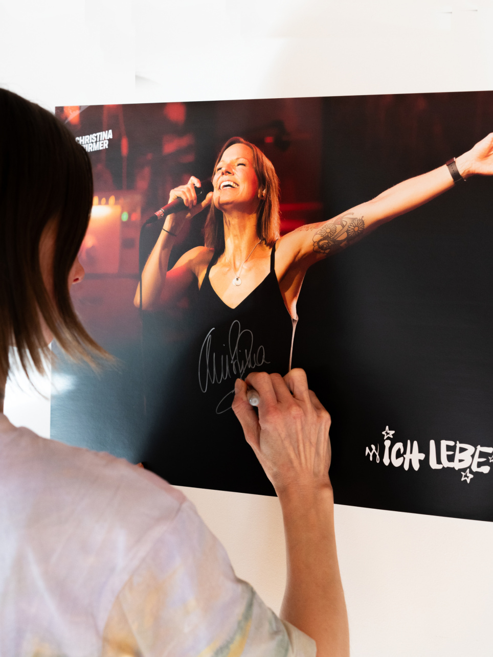 Poster "Ich Lebe" A2 - Signiert